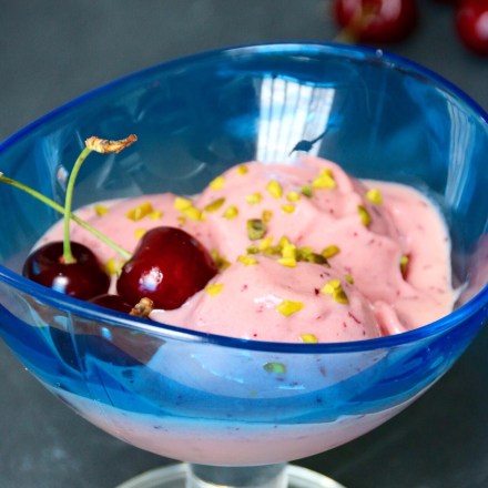 Allerbeste Kirsch-Nicecream: cremig, lecker, gesund und ganz einfach ...